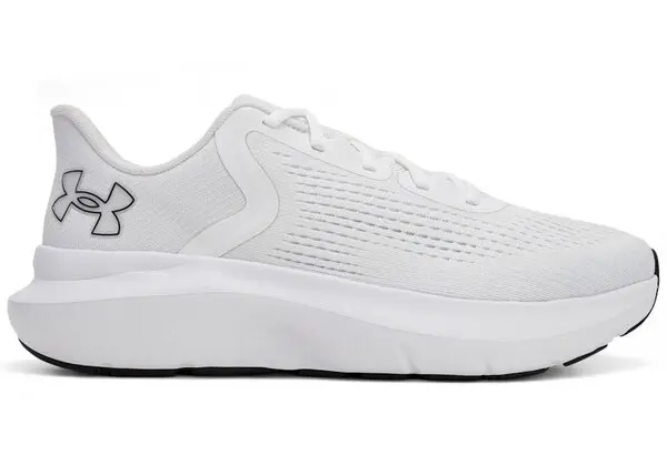 Under Armour Charged Rogue 5 Athletic Sneakers - White/black
