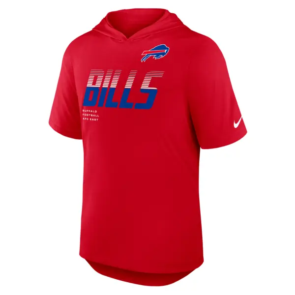 Nike Buffalo Bills Nfl Hooded T-shirt - Red