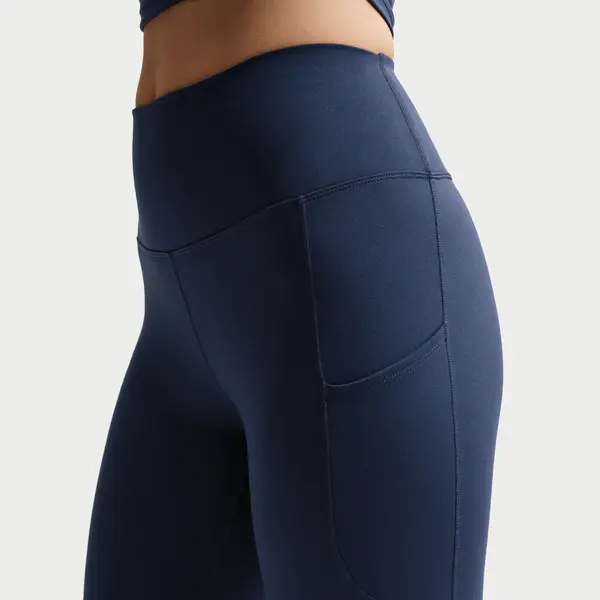 Nike High-waisted Biker Shorts - Blue