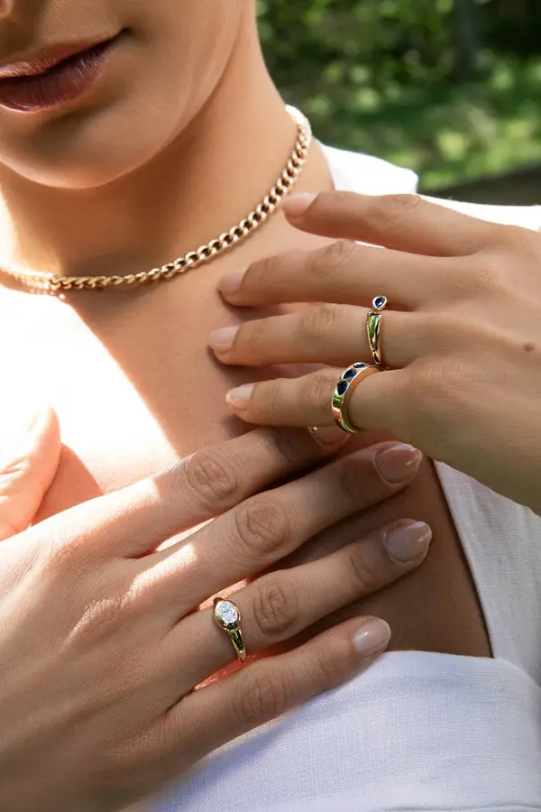 SOPHIE RATNER JEWELRY Venus Pinky Ring