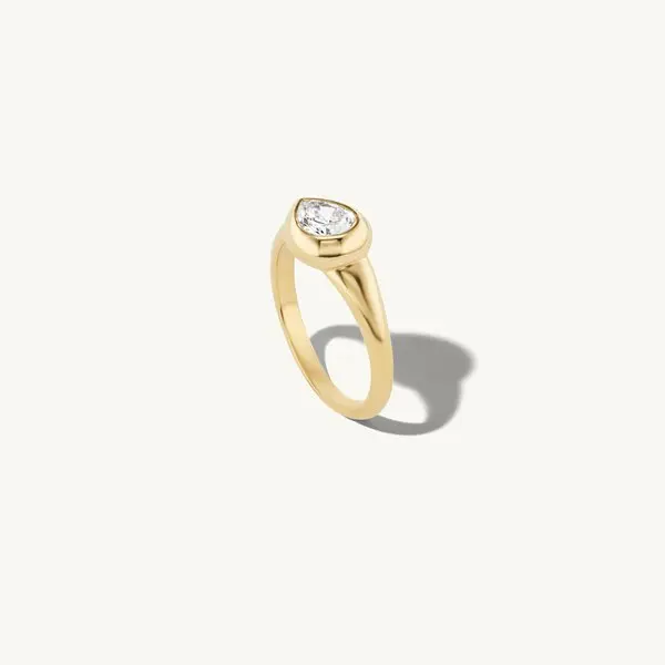 SOPHIE RATNER JEWELRY Venus Pear Pinky Ring