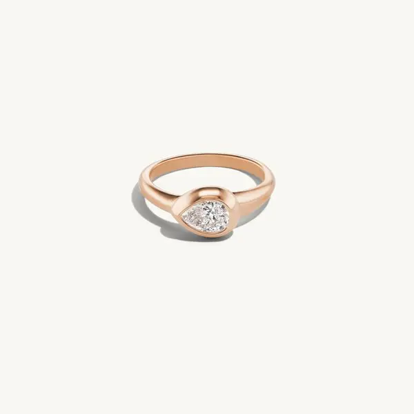 SOPHIE RATNER JEWELRY Venus Pear Pinky Ring