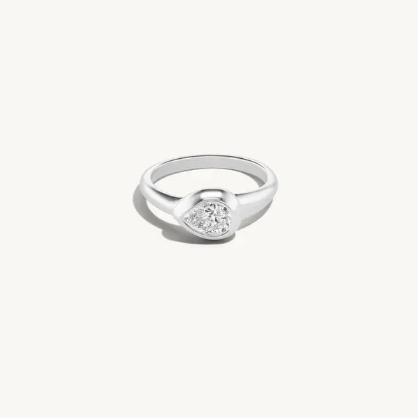 SOPHIE RATNER JEWELRY Venus Pear Pinky Ring