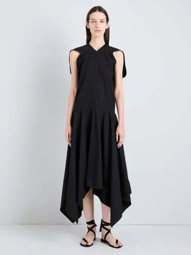 Proenza Schouler Sybella Midi Dress - Black