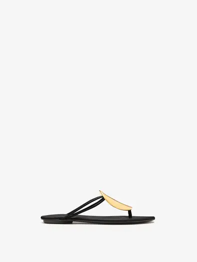 Proenza Schouler Uma Hardware Flat Sandals