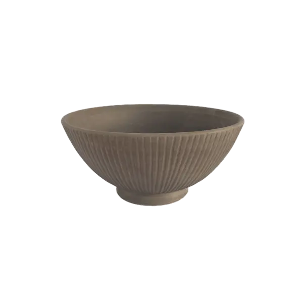 UNE VIE NOMADE Large Earth Lines Serving Bowl