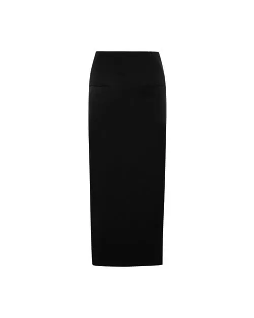 THEO THE LABEL Thetis Techno Pencil Skirt