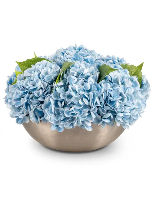 COCOBELLA Stella Realtouch Hydrangea Arrangement - Azure