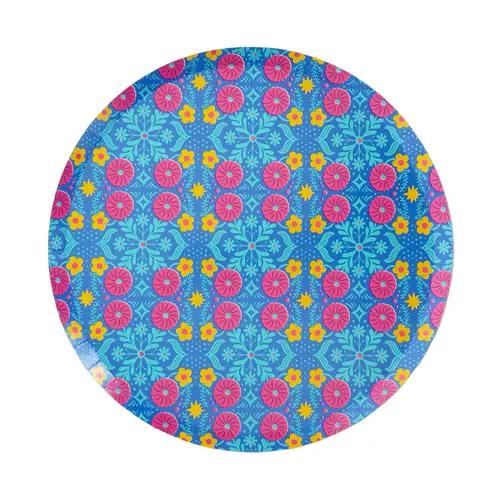 DAYDREAM SOCIETY Taco 'bout A Party Floral Fiesta Large Plates - Assorted Pre-pack