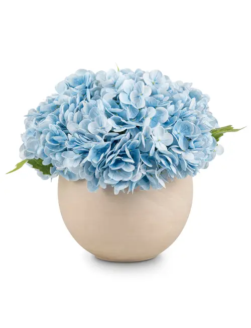 COCOBELLA Azalea Realtouch Hydrangea Arrangement - Azure