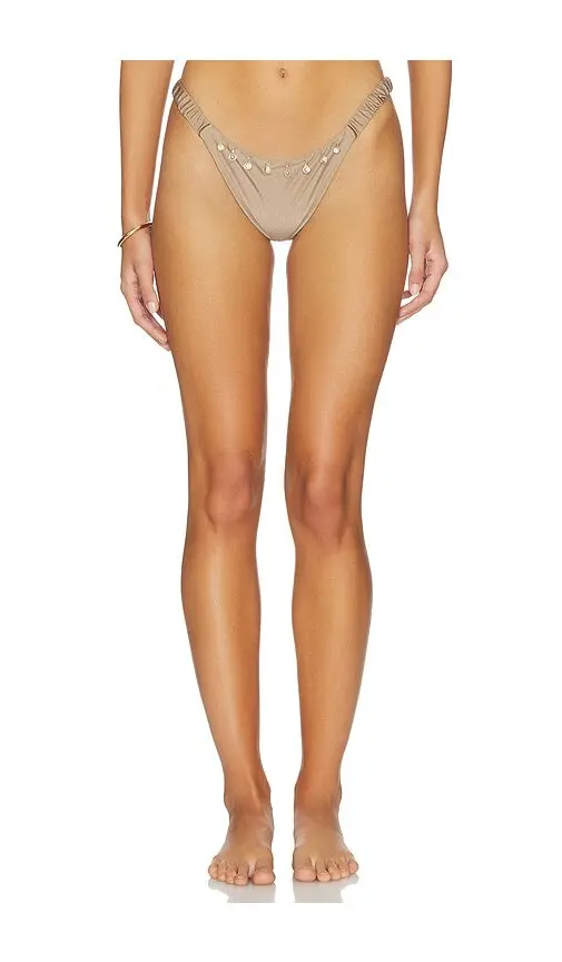 CAPITTANA Dani Toffee Bottom Bikini Bottom - Light Brown