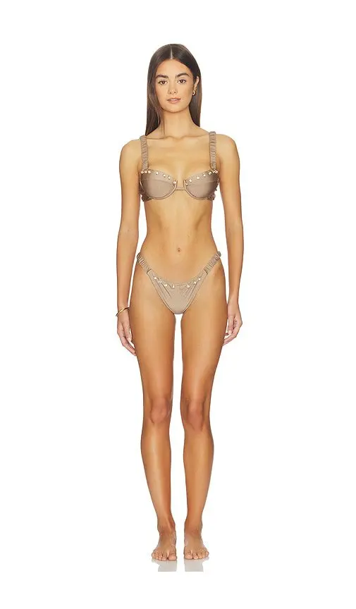 CAPITTANA Dani Toffee Bottom Bikini Bottom