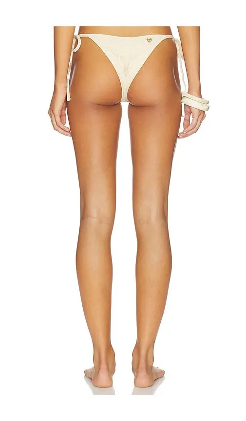 CAPITTANA Eve Shells Bikini Bottom - Beige