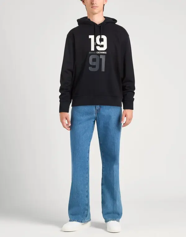 Armani Exchange Hooded Sweatshirt - Navy