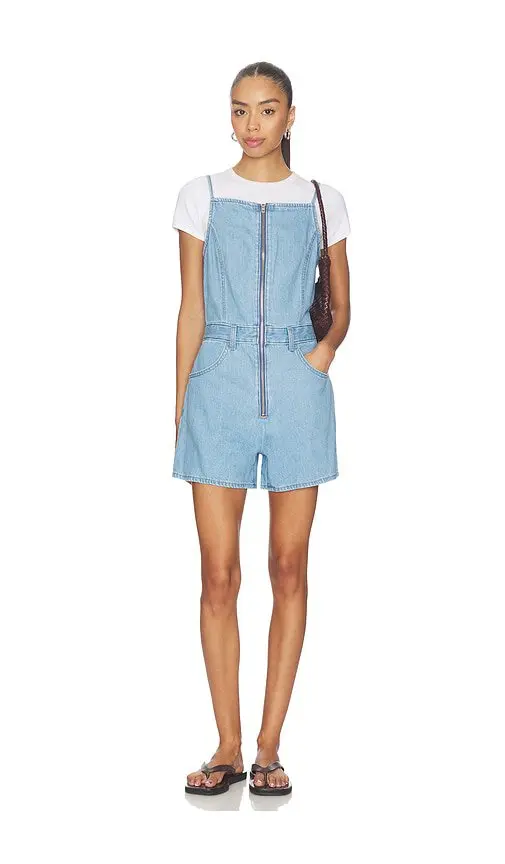 LEVI'S Square Neck Denim Romper - I Will