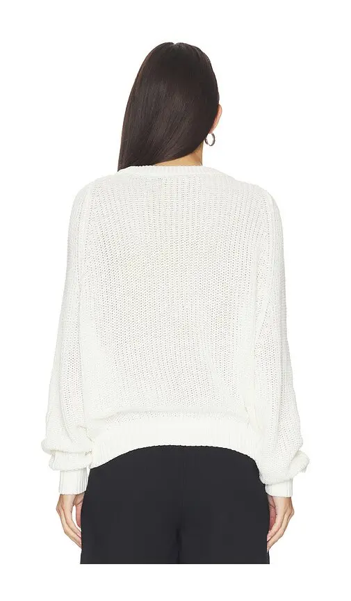 VIR VITA Open Crochet Pullover