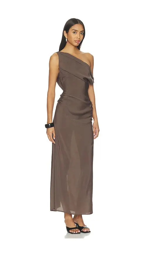 brown lioness dress Sweetheart Maxi - Cocoa Lioness stars align Show Me Your Mumu colour:BLUE shoulder Mini Dress Size:Custom Size(leave us a message)