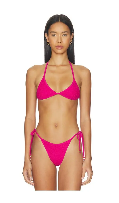 VDM Crochet Knit Bikini Top