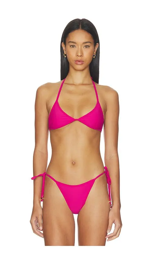 VDM Crochet Knit Bikini Top