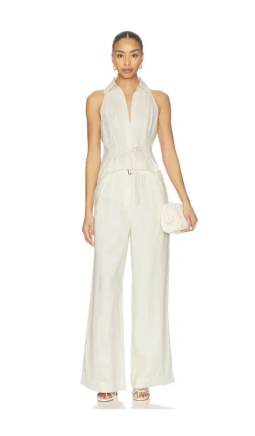 HEVRON Sloan Linen Vest
