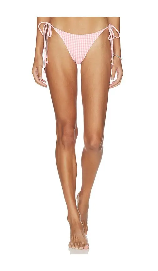 JUILLET Nat Bikini Bottom - Primrose Plaid