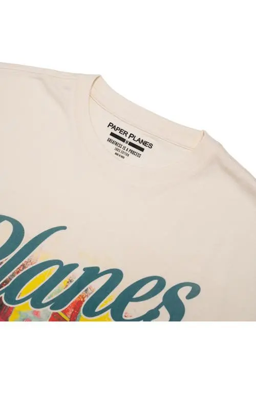 PAPER PLANES Planes Deli Cotton Graphic T-shirt