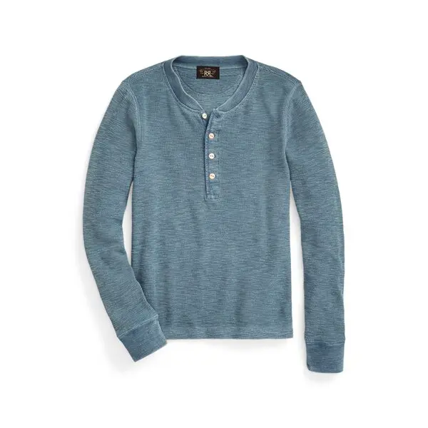 Ralph Lauren Stretch-cotton Waffle Henley
