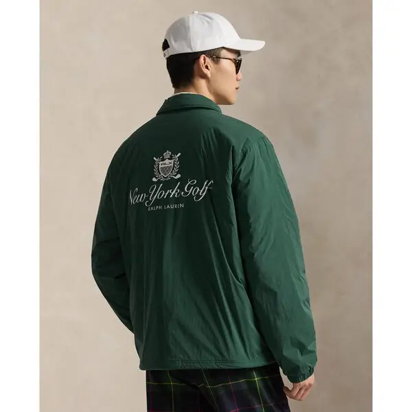 Ralph Lauren Crest-print Coach's Jacket