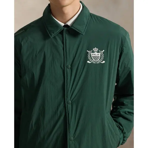 Ralph Lauren Crest-print Coach's Jacket