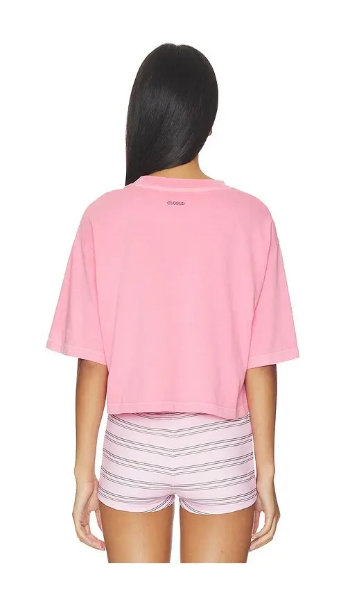 Closed Graphic Cropped T-shirt