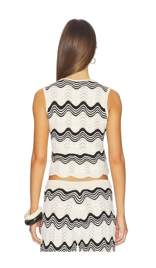 CAPITTANA Kari Knit Top - Ivory