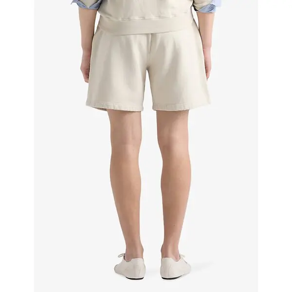 Prada Cotton Drawstring Bermuda Shorts - Neutral
