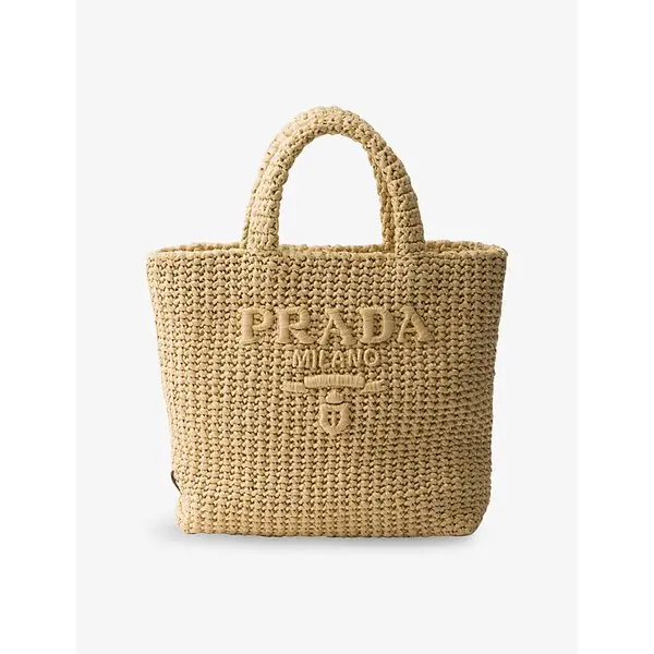 Prada Crochet Tote Bag