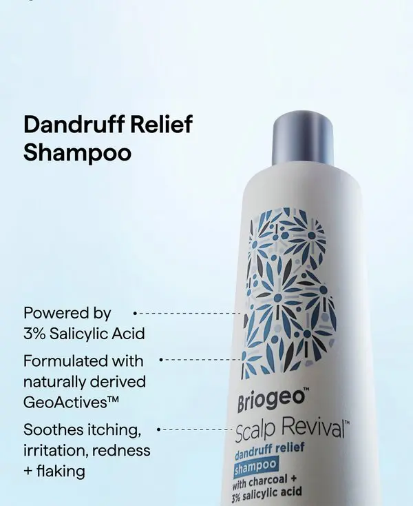BRIOGEO Scalp Revival Dandruff Shampoo