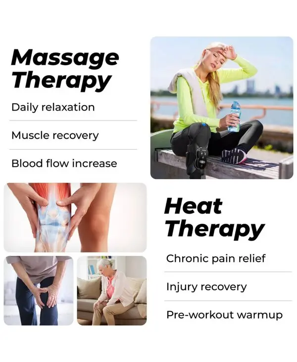 REATHLETE Xpress Knee Compression And Heat