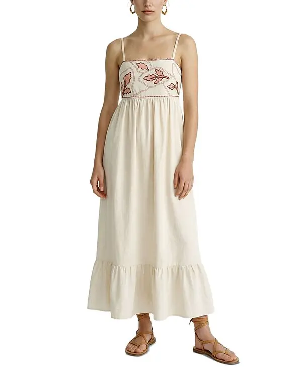 Vero Moda Empire Waist Maxi Dress - Birch