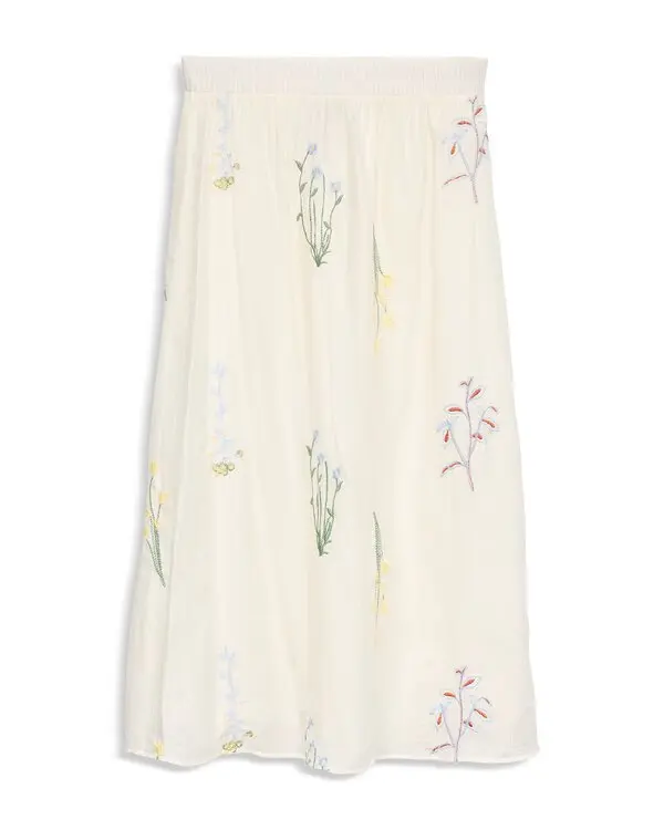 Vero Moda Embroidered Maxi Skirt