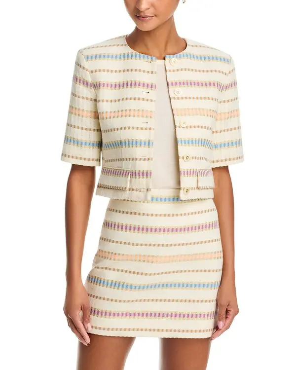 Veronica Beard Orville Cropped Jacket