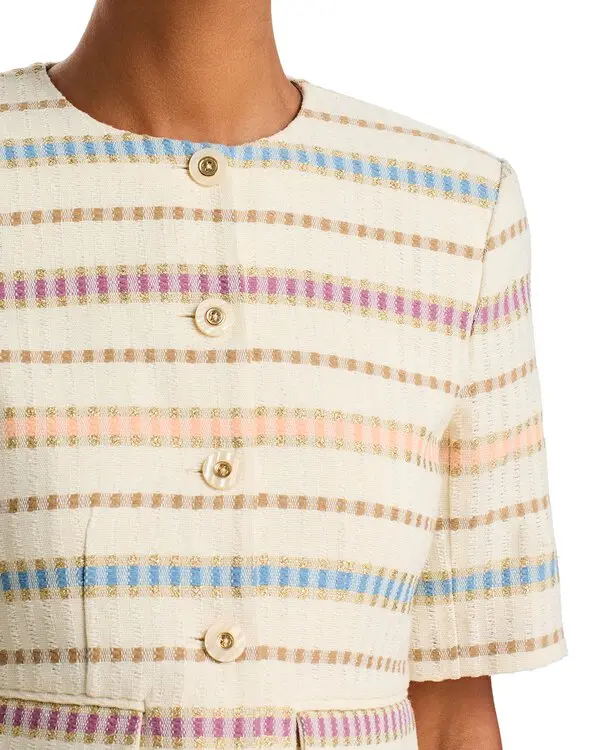 Veronica Beard Orville Cropped Jacket