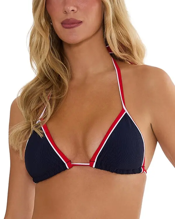 Beach Riot Winona Bikini Top - Twilight Firework Colorblock