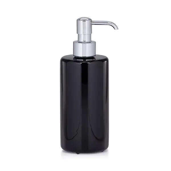 LABRAZEL Domus Pump Soap Dispenser Polished Chrome - Black Gloss
