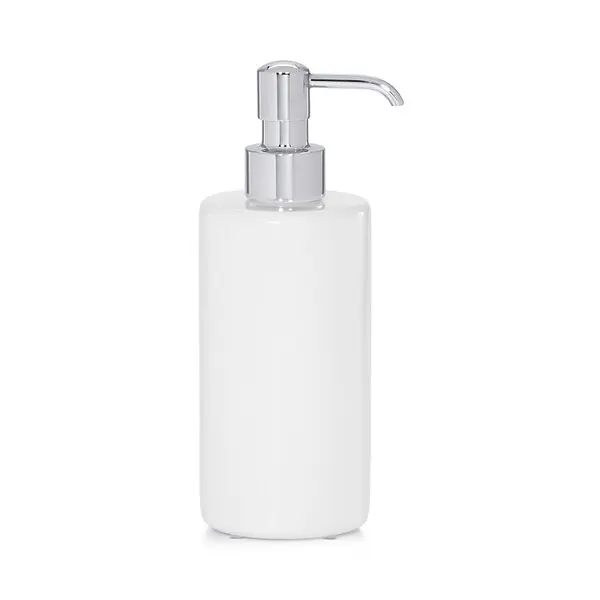 LABRAZEL Domus Pump Soap Dispenser Polished Chrome - White Gloss