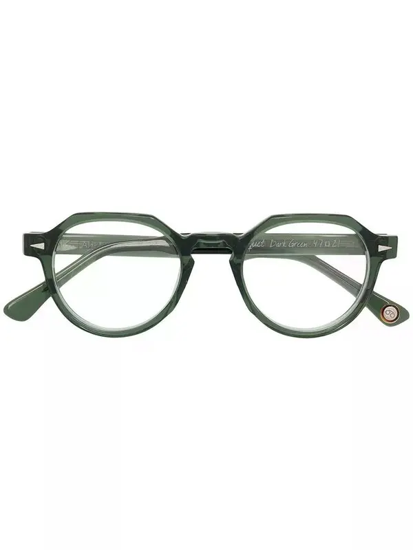 AHLEM Ruebosquet Round Frame Eyeglasses - Green