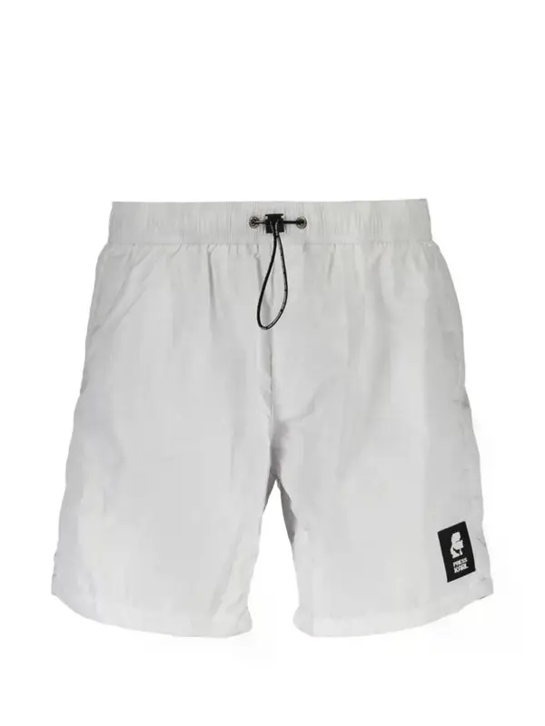 Karl Lagerfeld Logo-patch Drawstring Swim Shorts