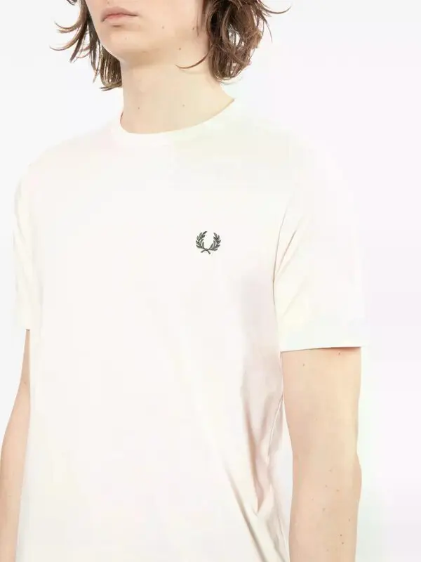 Fred Perry Crew Neck T-shirt - Neutrals
