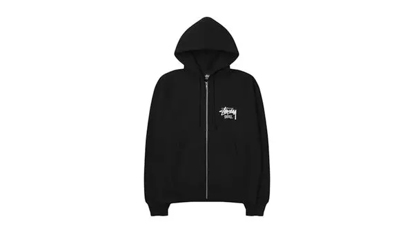 StÜssy Stock Seoul Exclusive Zip Up Hooded Sweatshirt