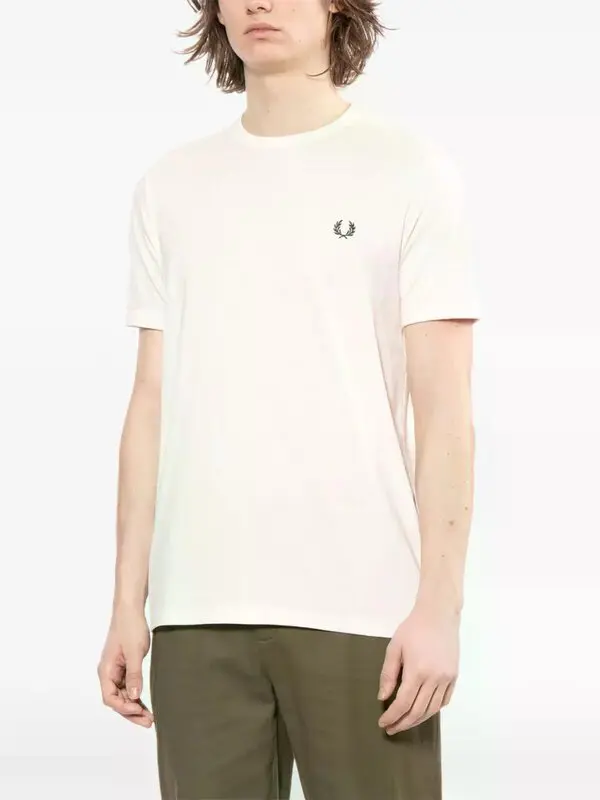Fred Perry Crew Neck T-shirt - Neutrals