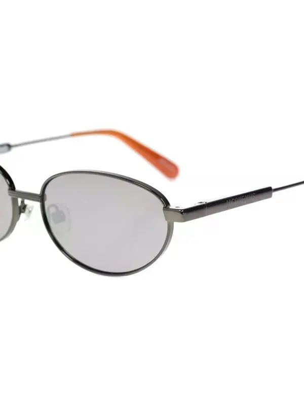 Jacquemus Oval Sunglasses - Black