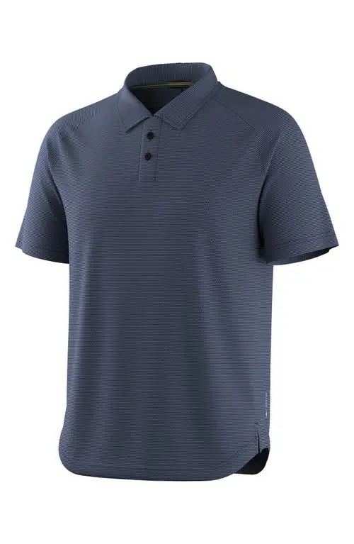 Smartwool Active Mesh Performance Polo - Nightfall Deep Navy