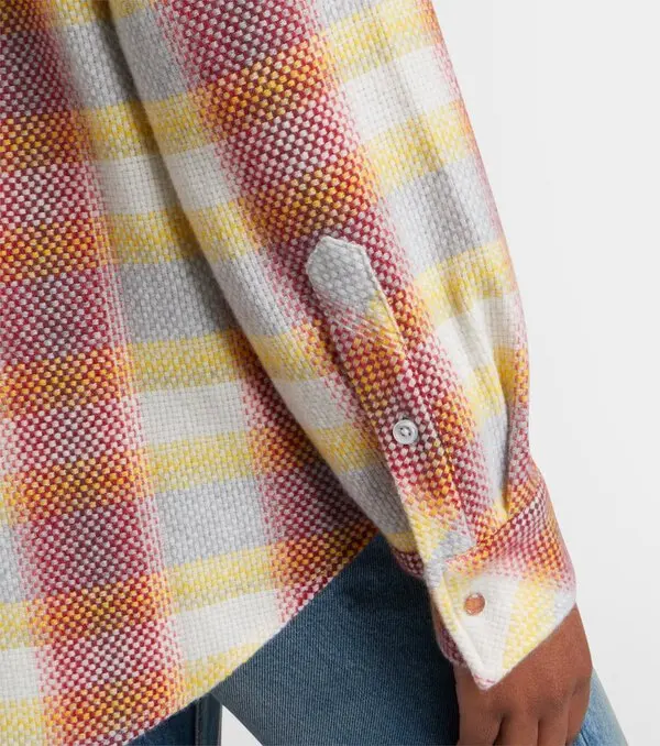 GOD'S TRUE CASHMERE Rose Blume Cashmere Shirt - Multicoloured